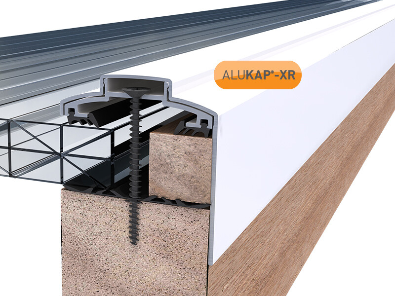 Buy ALUKAP-XR 60mm Aluminium Rafter Supported Gable Bar
